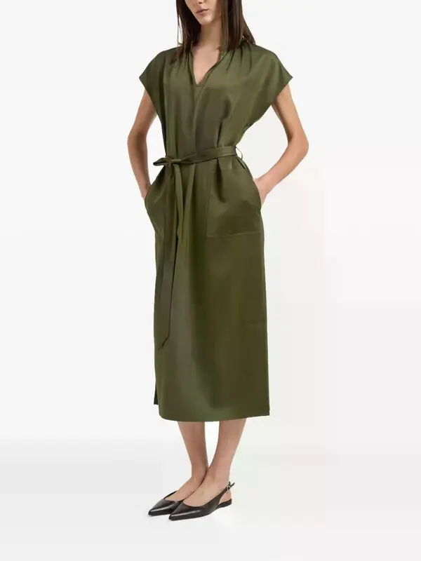 Filippa K Belted Midi Dress