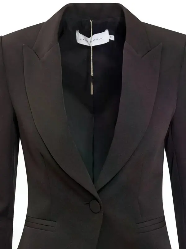SIMONA CORSELLINI Single-breasted Blazer - Black