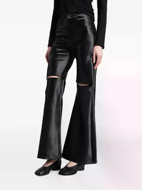 Junya Watanabe Embossed Cropped Trousers