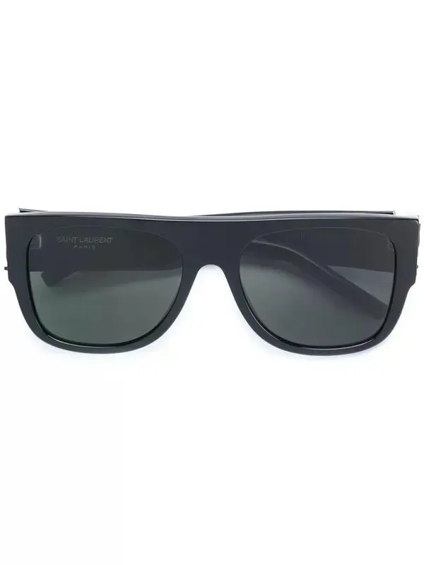 Saint Laurent Slm-16 D Frame Sunglasses - Black