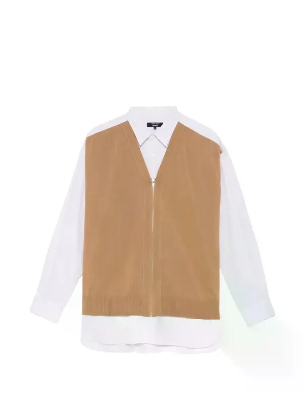 Comme Des Garçons Layered Shirt - Pink