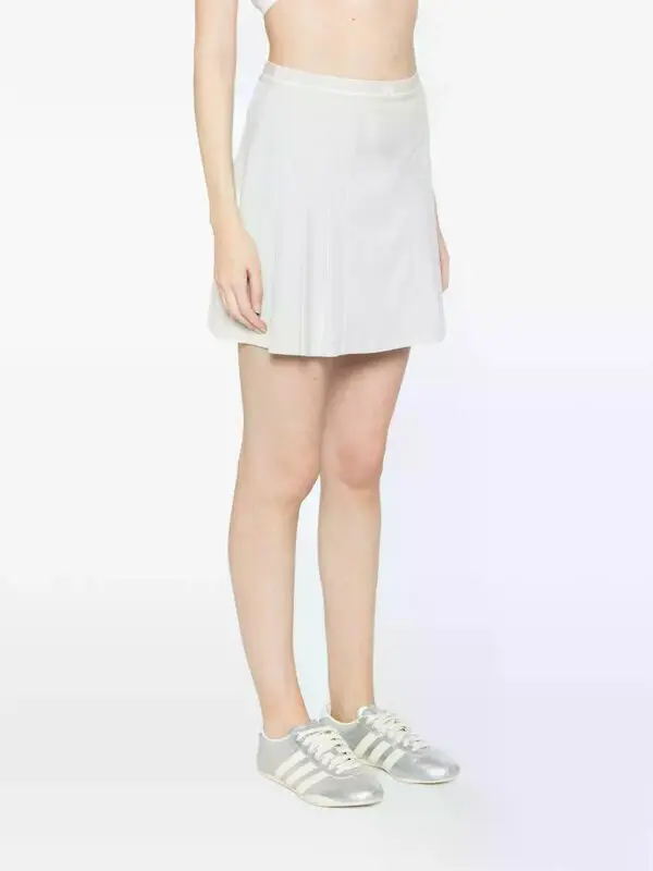 J. Lindeberg Harlow Pleated Short Skirt - Neutrals