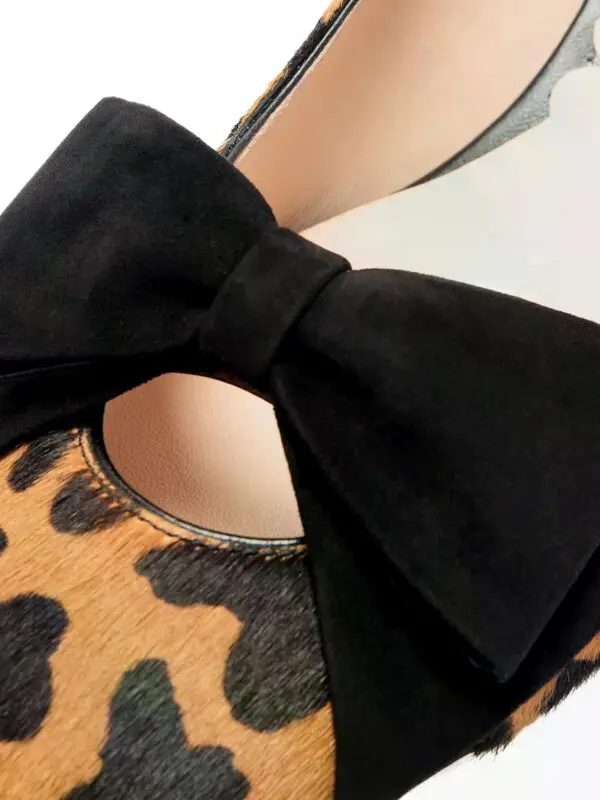 Valentino Garavani Suede-trimmed Leopard-print Calf Hair Pumps - Neutrals