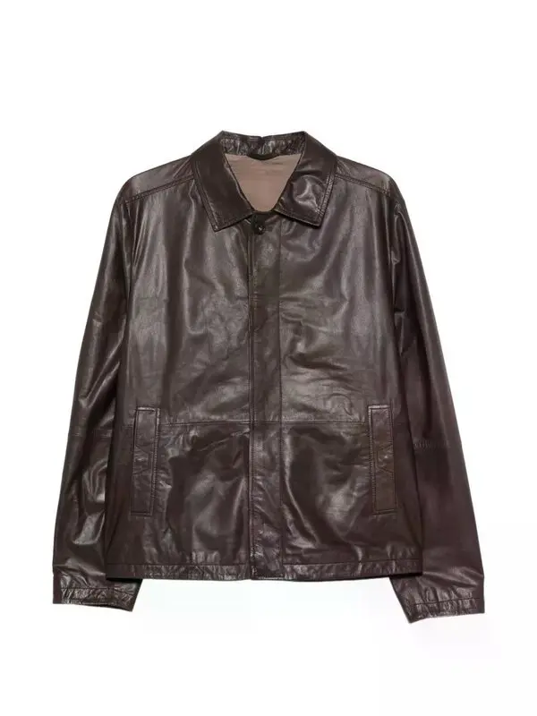 Corneliani Bovine-leather Jacket With Pockets