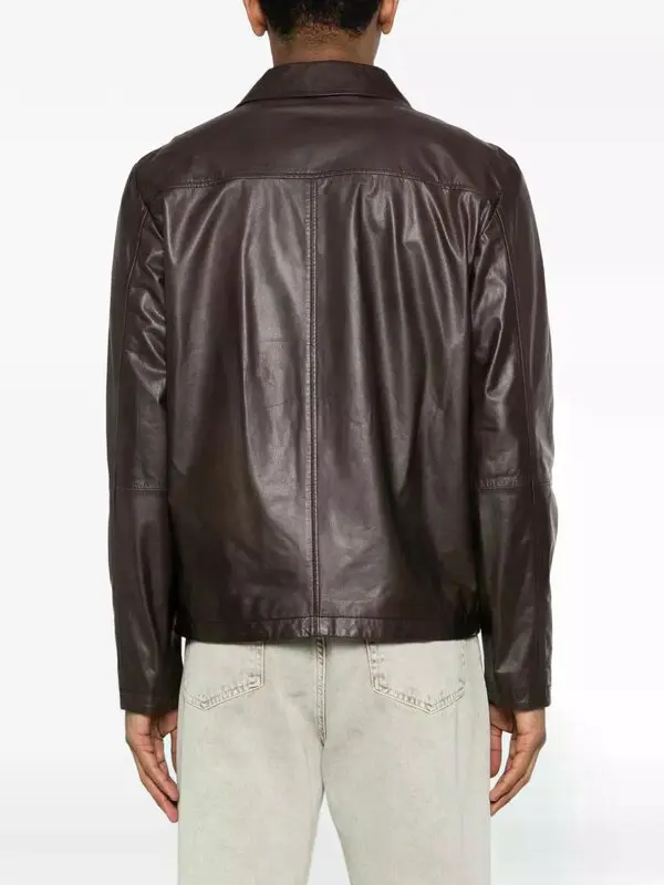Corneliani Bovine-leather Jacket With Pockets
