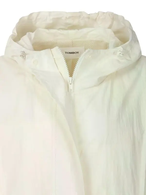 STUDIO TOMBOY Hooded Bomber Jacket - Neutrals