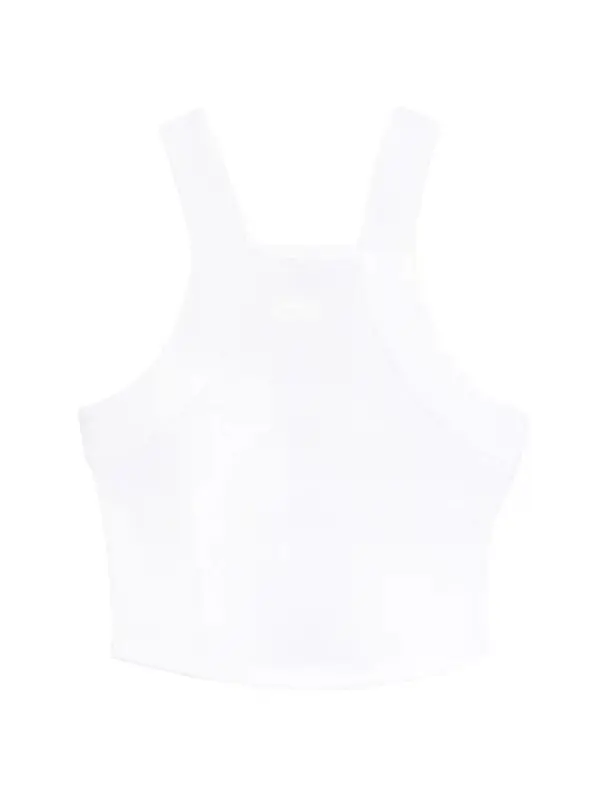WRSTBHVR Anitra Ribbed Tank Top - White