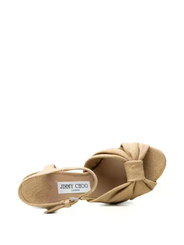 JIMMY CHOO Platform-heel Sandals
