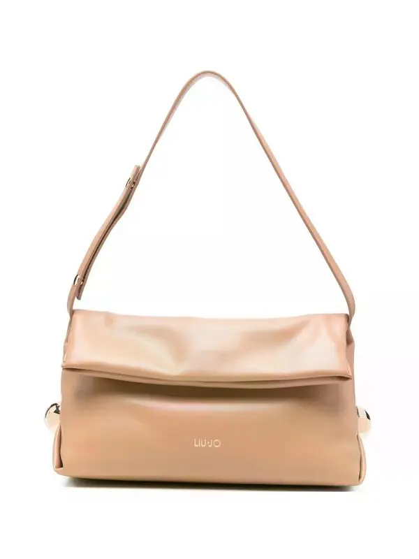 Liu Jo Logo-detail Shoulder Bag - Neutrals