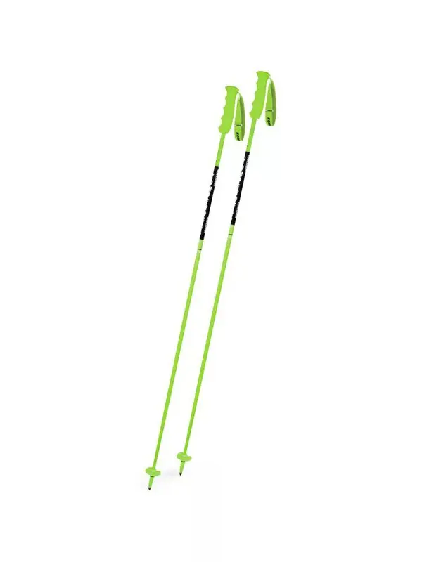 KOMPERDELL National Team Carbon Printed Ski Pole - Green