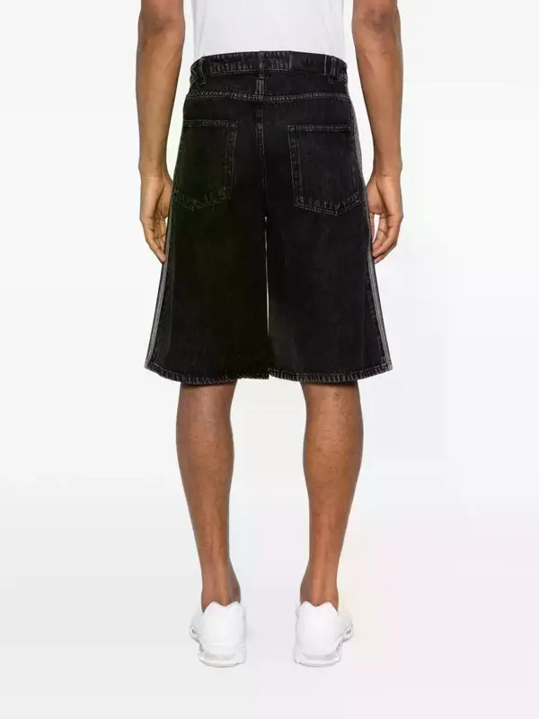 Adidas Firebird Adicolor Denim Shorts - Black