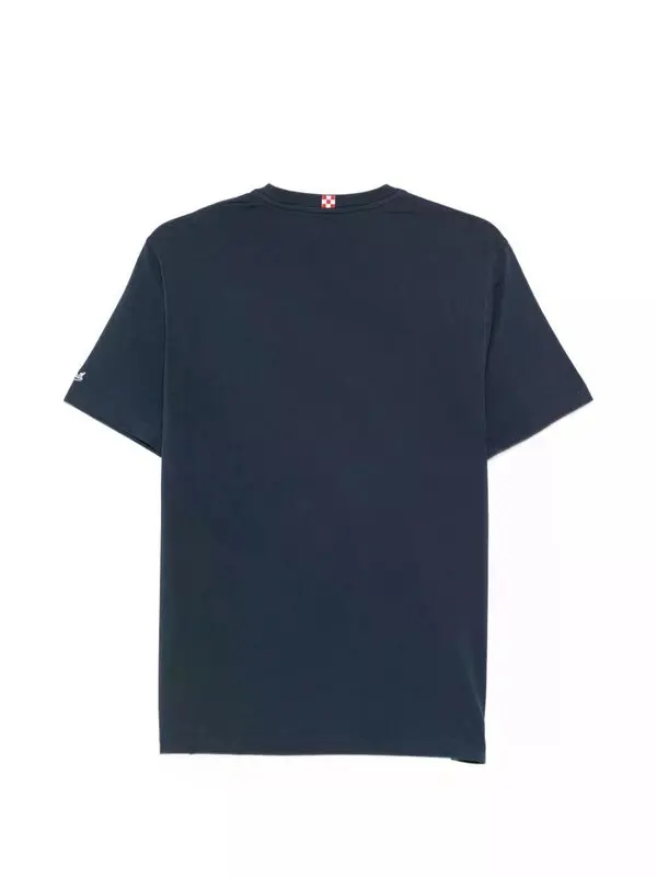MC2 SAINT BARTH Embroidery T-shirt - Blue