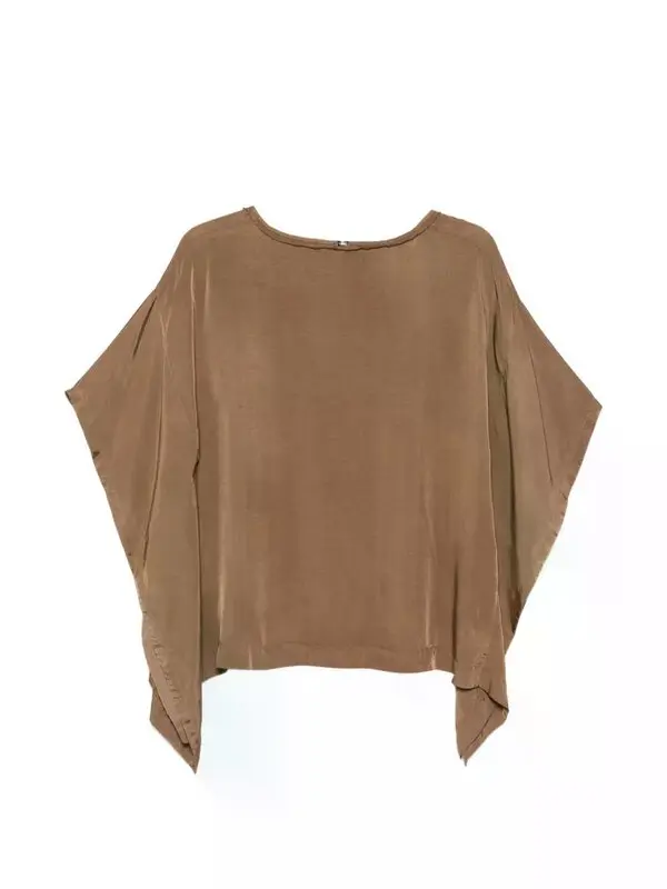 High Majestic Short Sleeve Top - Brown