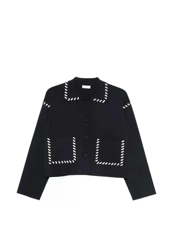 Liu Jo Contrast-trim Jacket
