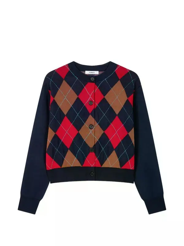 STUDIO TOMBOY Argyle Cardigan