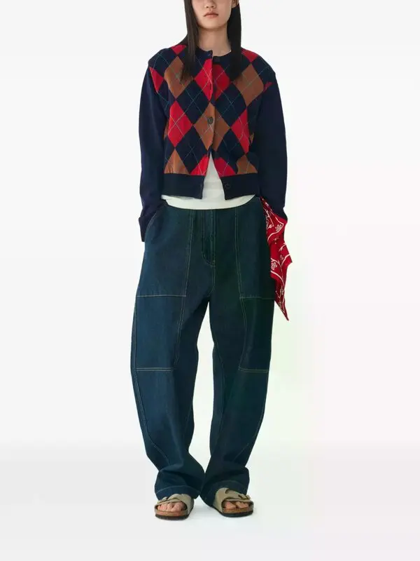 STUDIO TOMBOY Argyle Cardigan