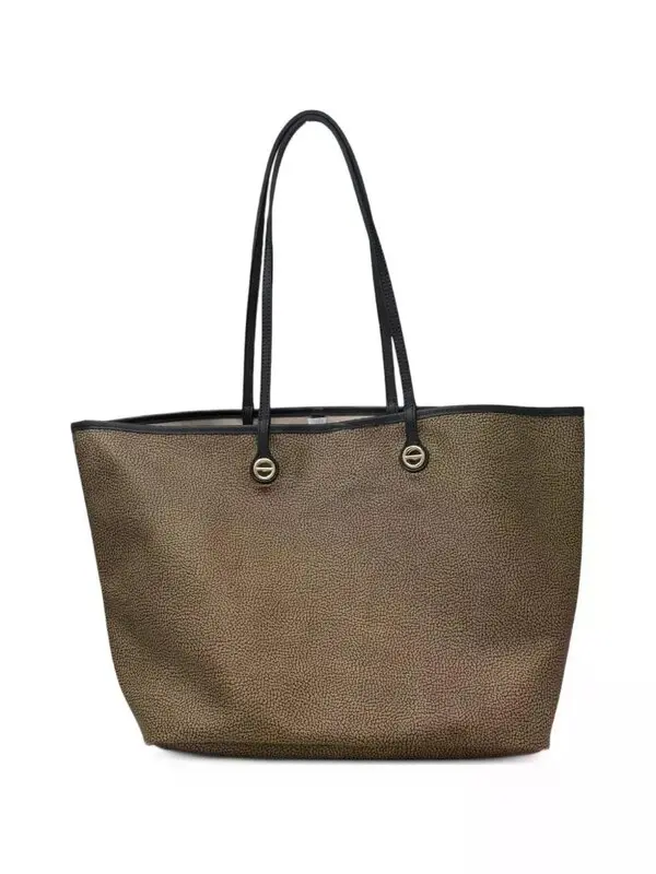 Borbonese Printed Top Handle Shoulder Bag