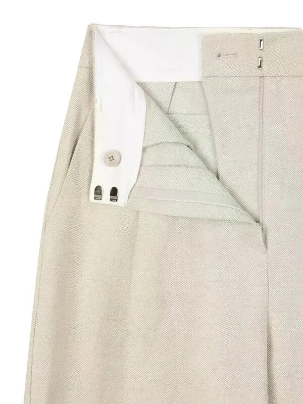 STUDIO TOMBOY Pintuck Trousers - Neutrals