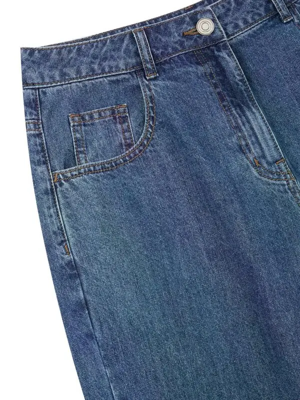STUDIO TOMBOY Button Denim Shorts