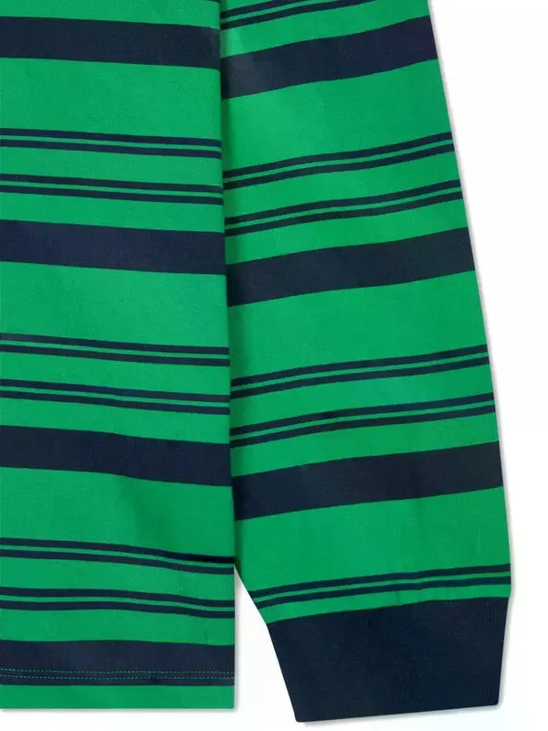 STUDIO TOMBOY Striped Long Sleeve T-shirt - Green