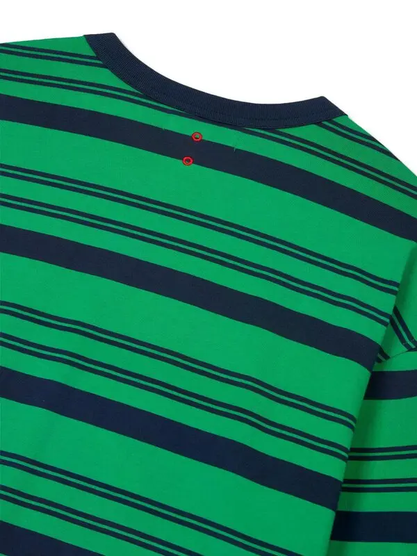 STUDIO TOMBOY Striped Long Sleeve T-shirt - Green