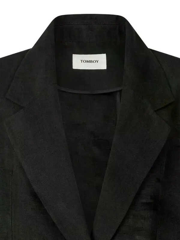 STUDIO TOMBOY Back Slit Jacket - Black