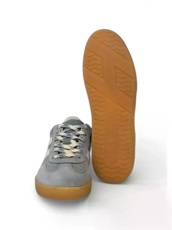 Hogan Logo Patch Sneakers - Blue