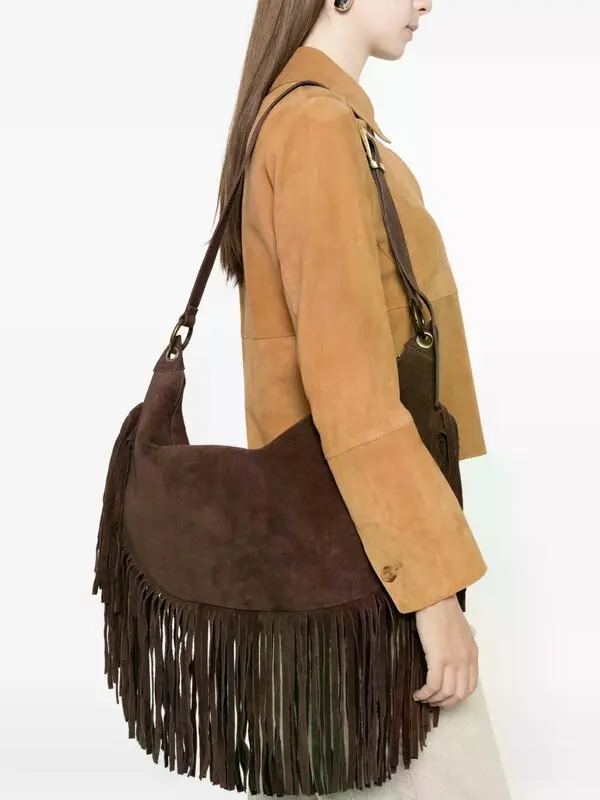 VICOLO Fringe Shoulder Bag