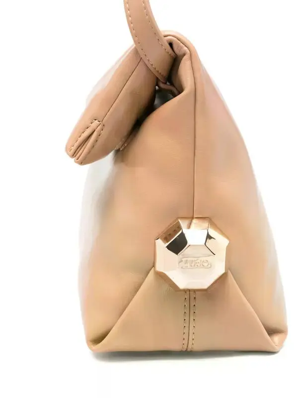 Liu Jo Logo Detail Shoulder Bag - Neutrals