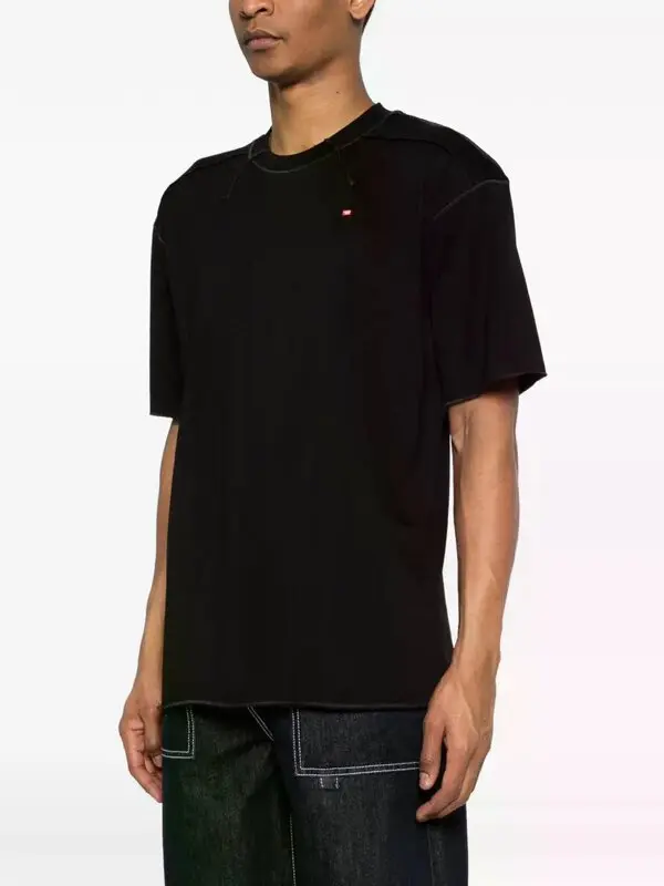 DIESEL® Exposed-seam T-shirt