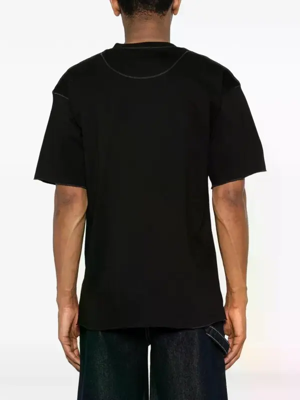 DIESEL® Exposed-seam T-shirt