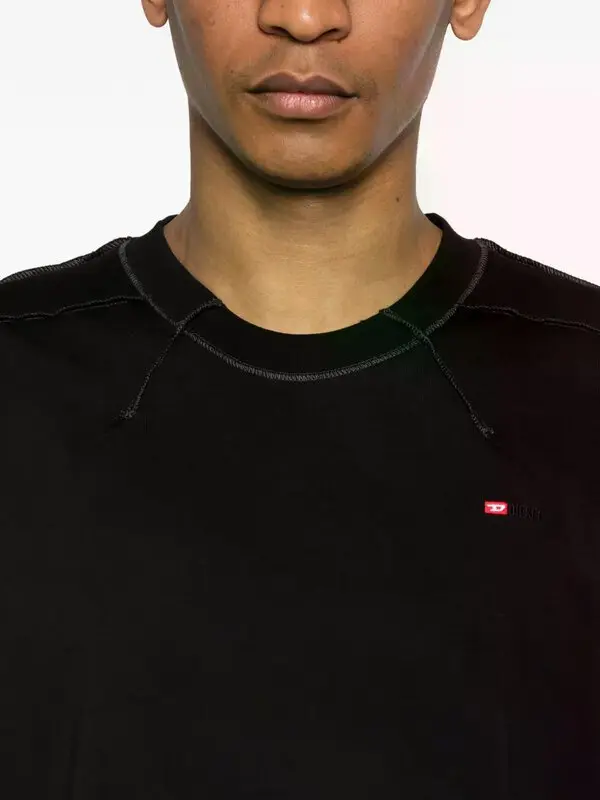 DIESEL® Exposed-seam T-shirt