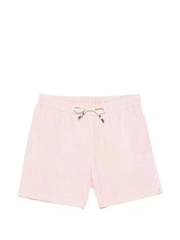 Hartford Striped Swim Shorts - Pink