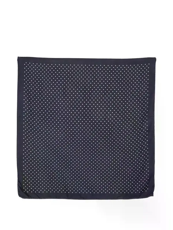 Destin Polka Dot Scarf - Blue