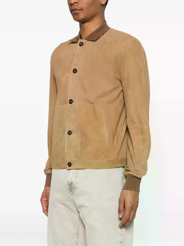 Corneliani Button Lambskin Jacket