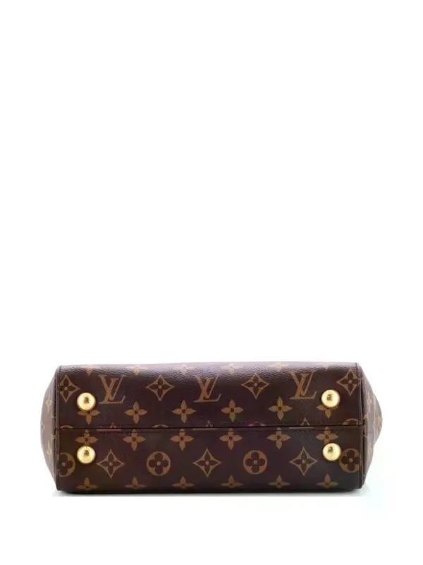LOUIS VUITTON Cluny Bb Monogram Canvas Satchel - Brown