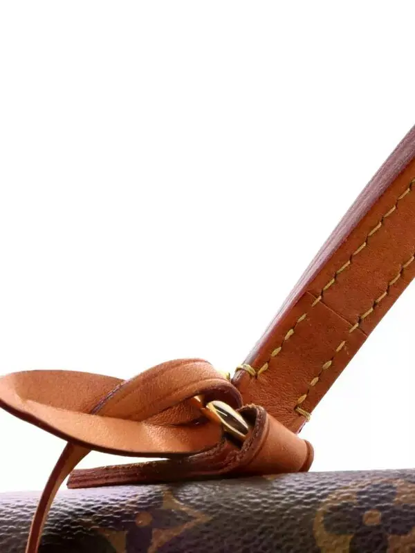 LOUIS VUITTON Cluny Bb Monogram Canvas Satchel - Brown