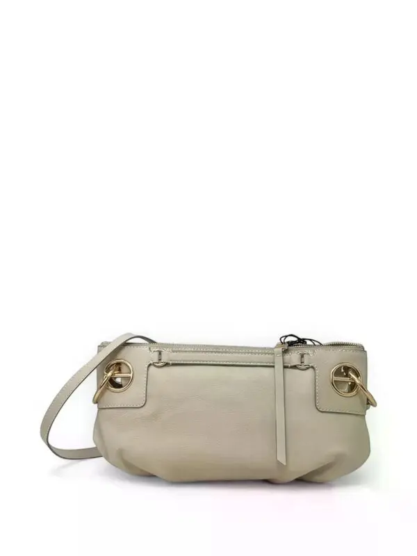 Borbonese Ring London Crossover Shoulder Bag - Neutrals