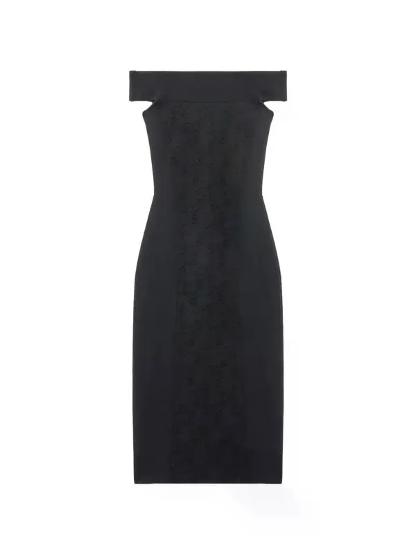 Alexander McQueen Off-shoulder Dress