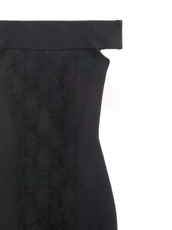 Alexander McQueen Off-shoulder Dress
