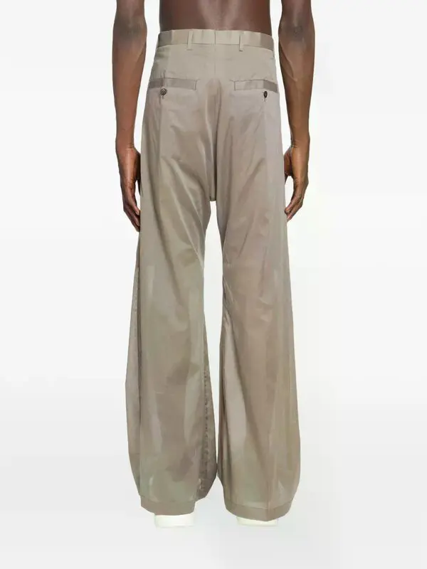 Rick Owens Tailored Wide Trousers - Neutrals