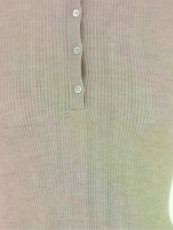 SA SU PHI Ribbed Button Polo Shirt