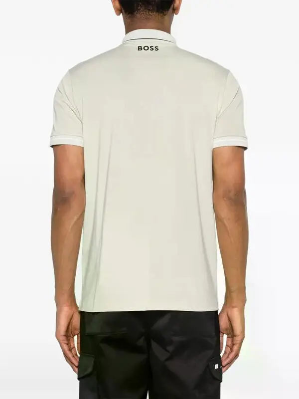 BOSS Logo Trim Polo Shirt