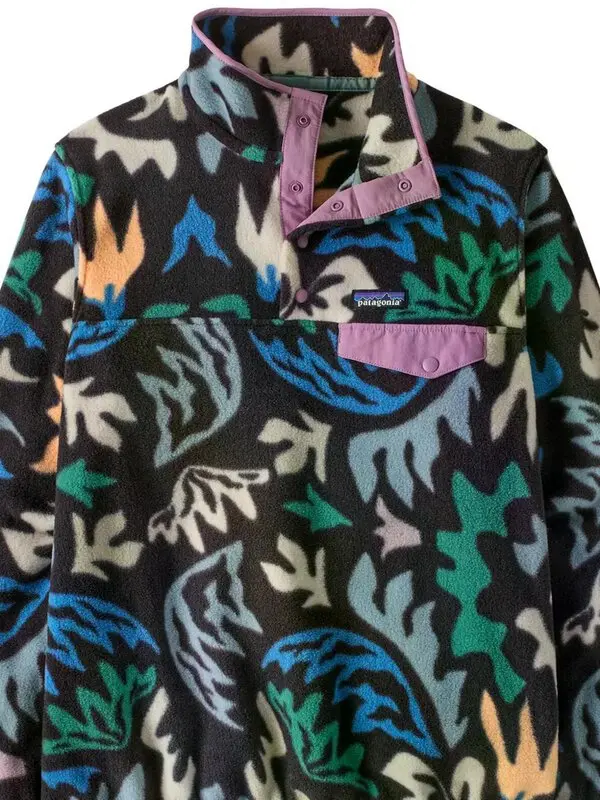 Patagonia Multicolour Printed Fleece Pullover