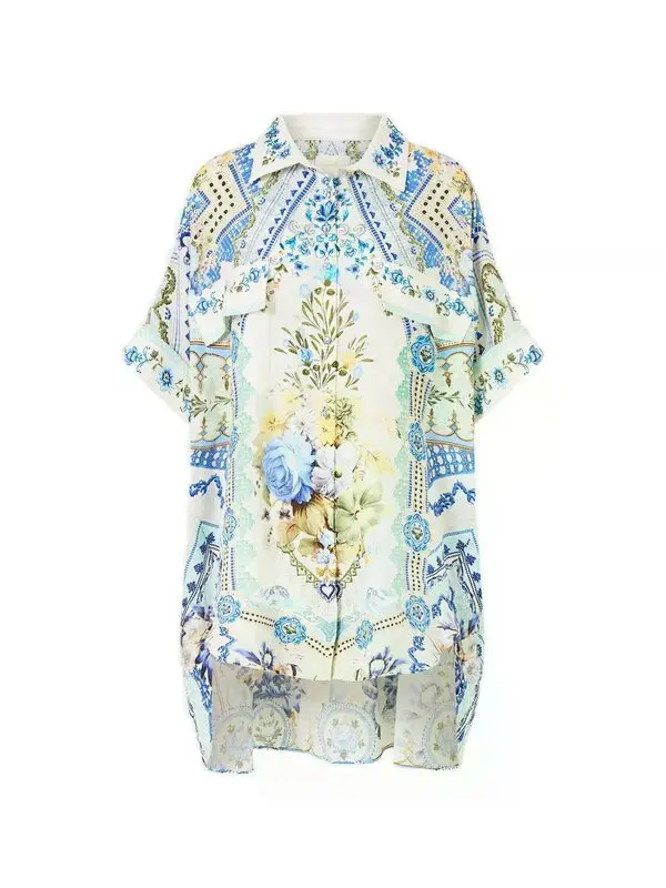 Camilla Oversized Pocket Tunic