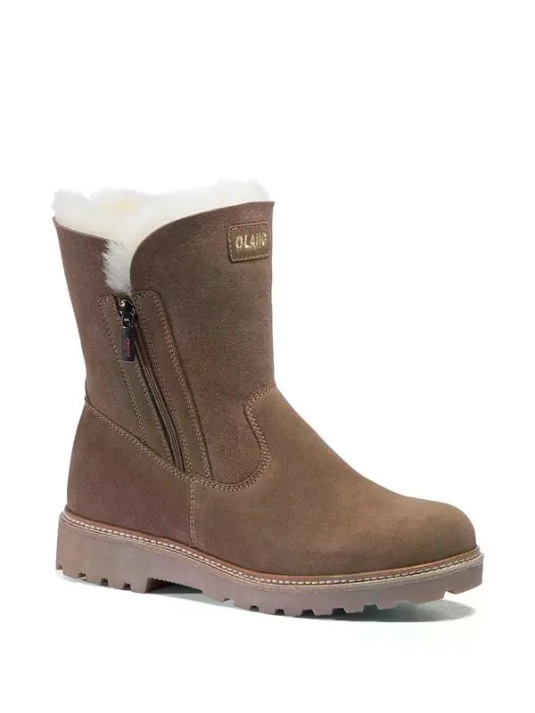 OLANG Agata Zip Boots - Brown