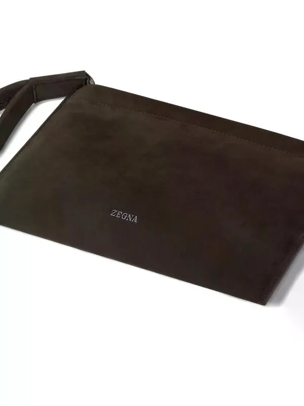 Zegna Mini Leather Pouch