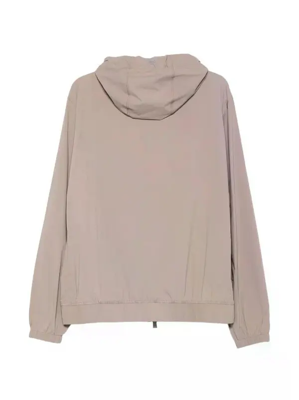 Herno Hooded Zip-up Jacket - Grey