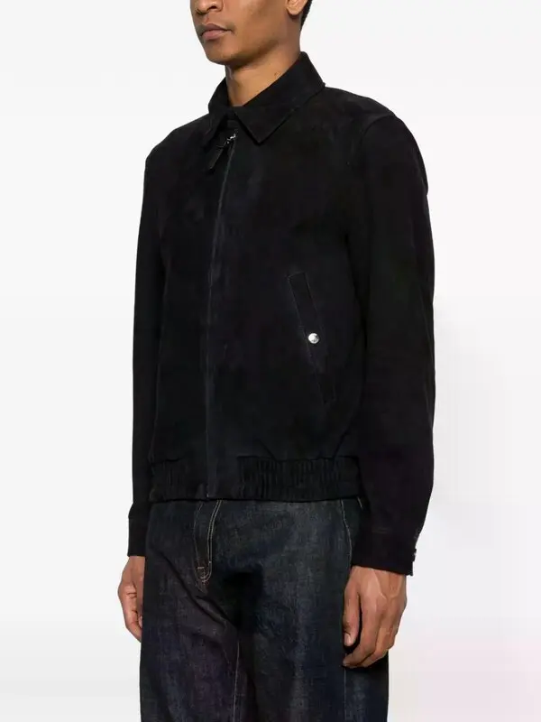 Mackage Suede Bomber Jacket
