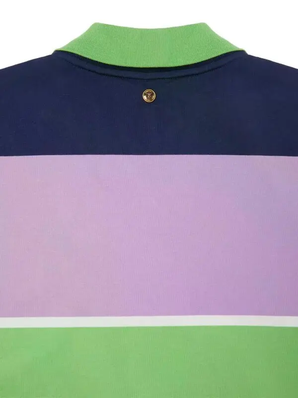 Versace Striped Cotton-jersey Mini Dress